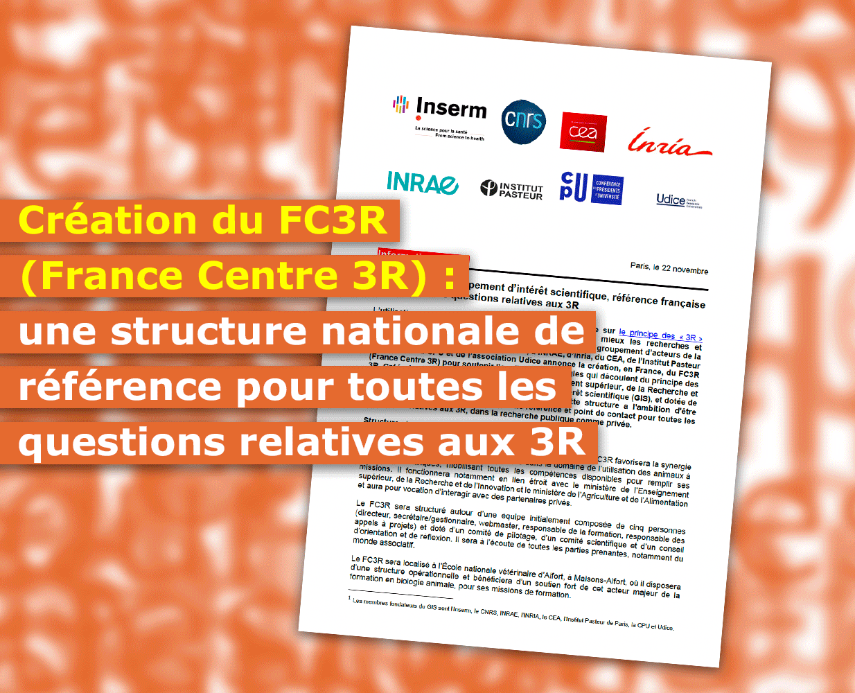 ️ Création du FC3R (France Centre 3R) : une structure nationale de ...